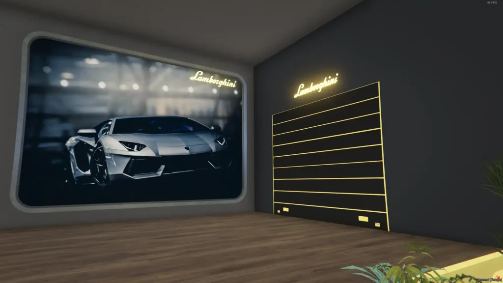 Lamborghini car dealer and showroom FiveM MLO - Best RedM Server ...