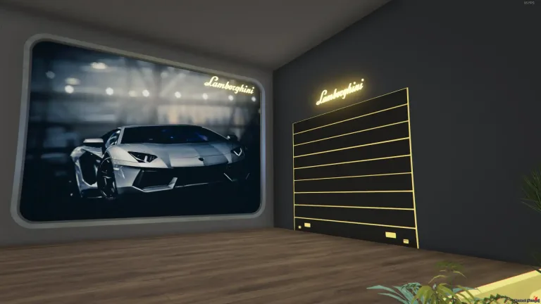 Lamborghini car dealer and showroom FiveM MLO - Best RedM Server ...