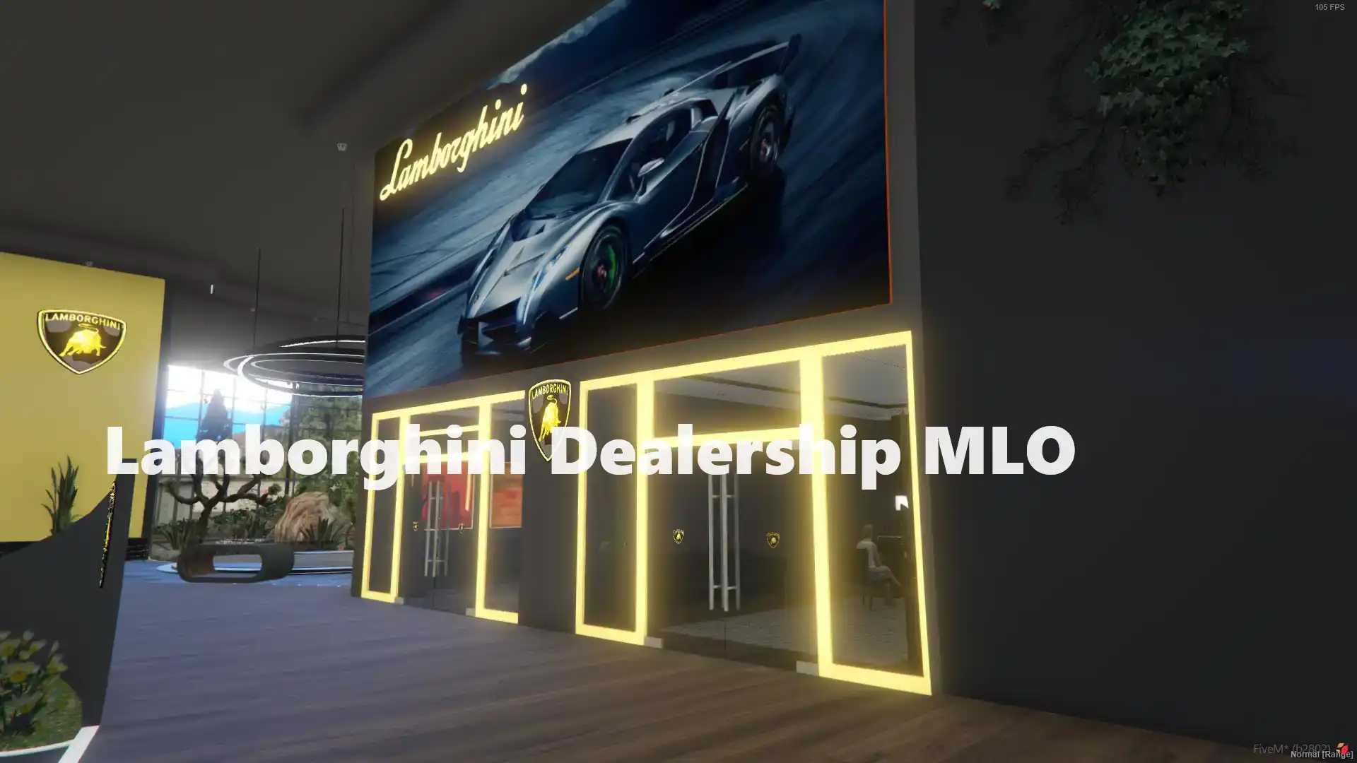 Lamborghini car dealer and showroom FiveM MLO - Best RedM Server ...