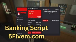 Advance Banking [QB/ESX] | FiveM Scripts - 5FiveM - Best RedM Full Server & FiveM Resources
