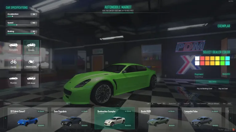 NoPixel 4.0 Car Dealer | Fivem Car Dealer | [QBCore/ESX] - Best RedM ...